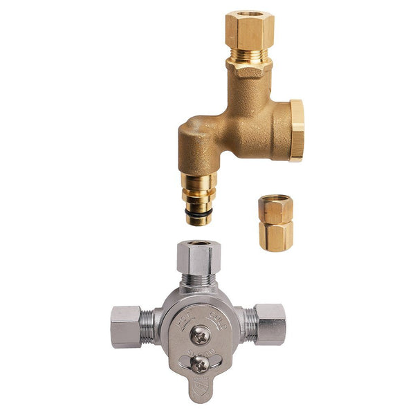 Sloan Manual Mixing Valve & Single Inlet Tee Filter Assembly Kit ...
